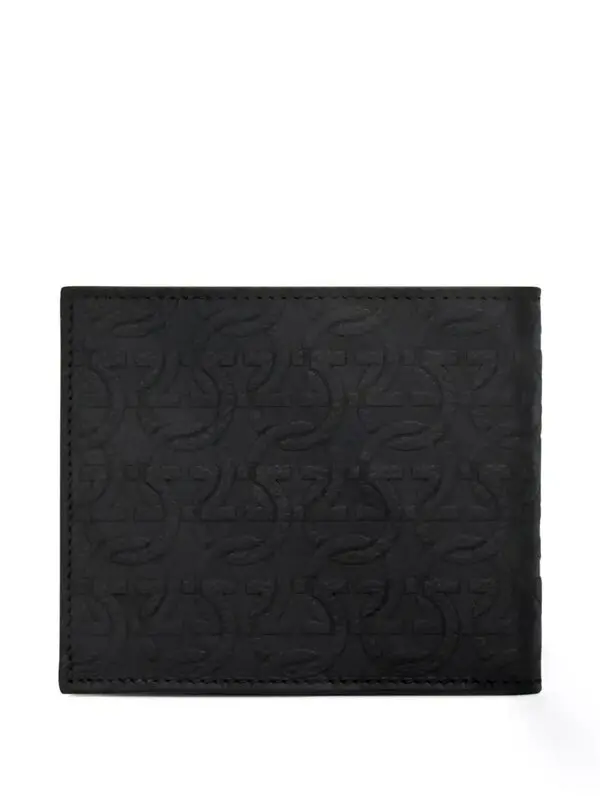 FERRAGAMO Embossed Gancini Wallet