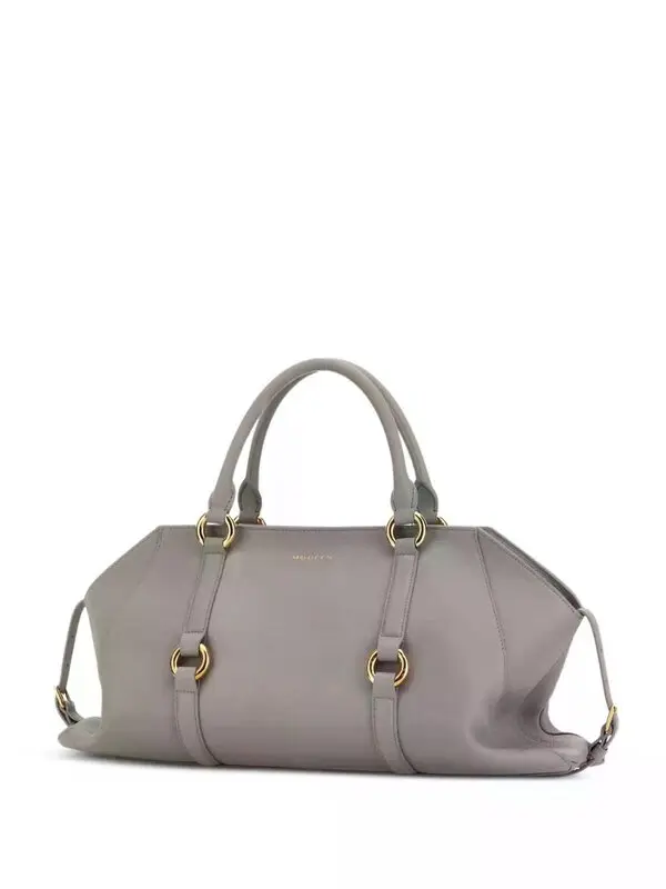 Alexander McQueen Farringdon Medium Handbag - Grey