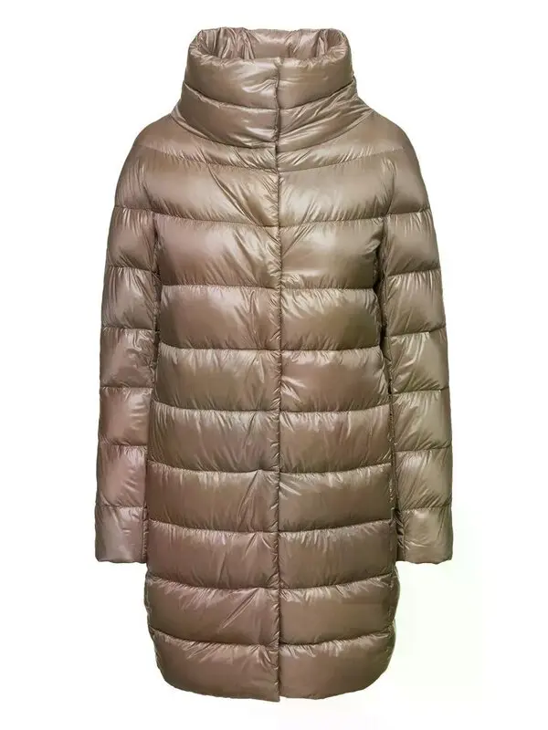 Herno Dora Funnel Neck Padded Down Coat