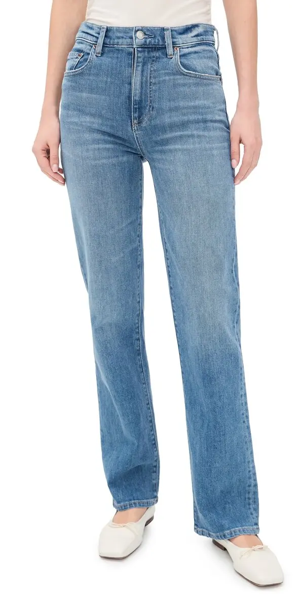 LE JEAN 90s Straight Leg Jeans