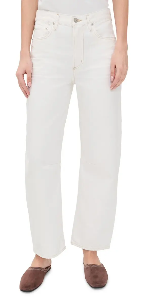Citizens Of Humanity Miro Relaxed Jeans - Soft White