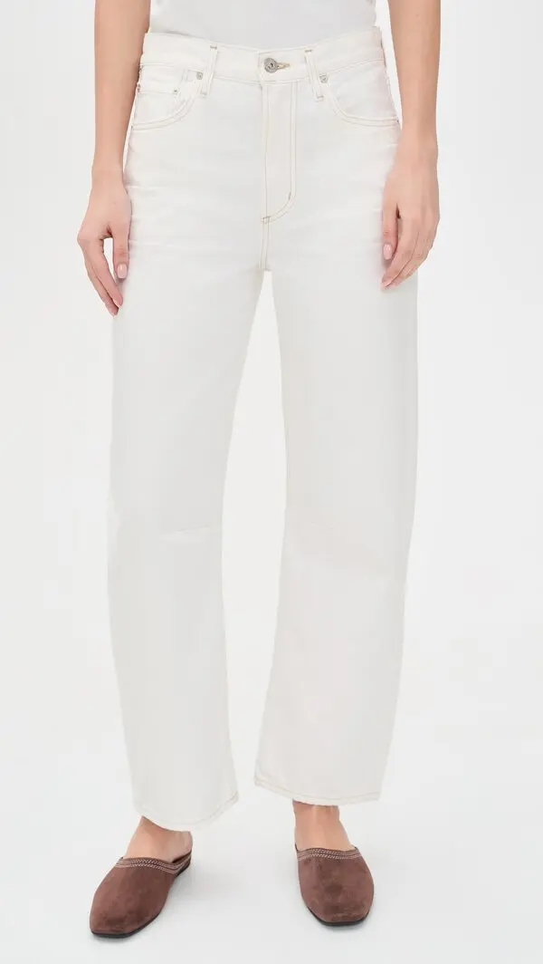 Citizens Of Humanity Miro Relaxed Jeans - Soft White
