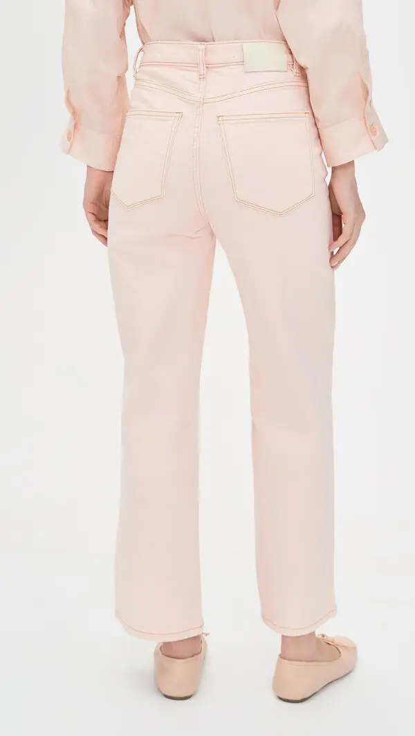 DL1961 Karmine Refined Wide Leg High Rise Jeans