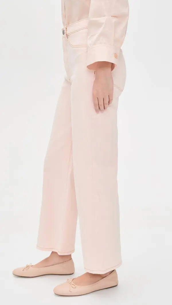 DL1961 Karmine Refined Wide Leg High Rise Jeans