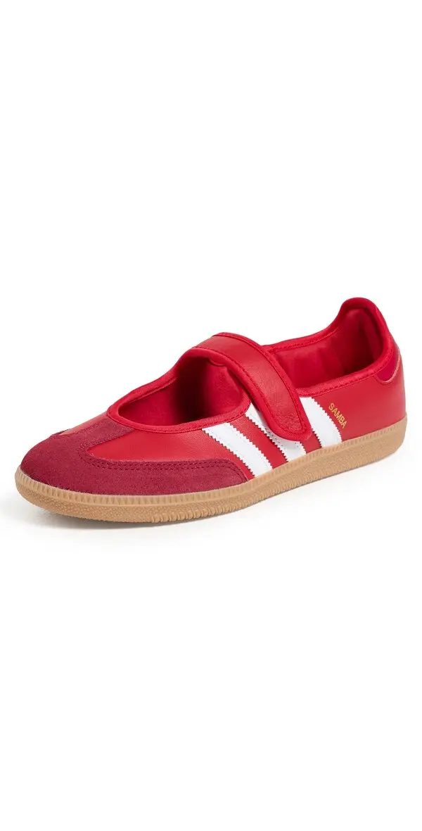 Adidas Samba Jane Sneakers - Red/white