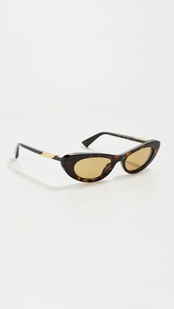 Bottega Veneta Snap Cateye Sunglasses