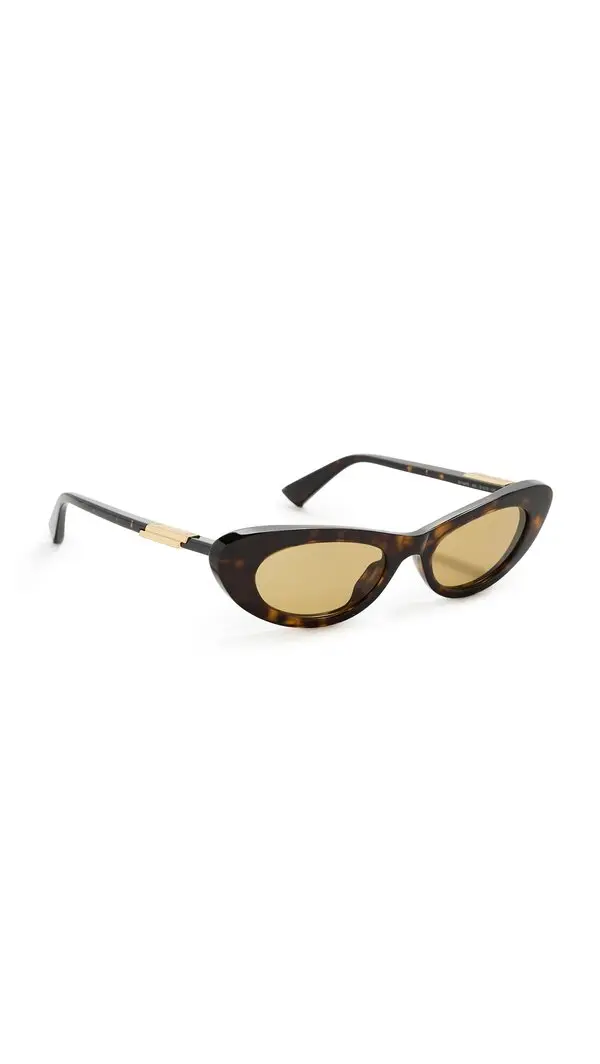Bottega Veneta Snap Cateye Sunglasses