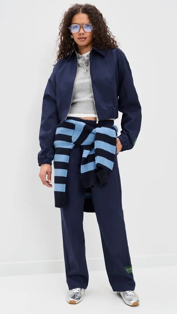 DANZY Denim Drawstring Pants