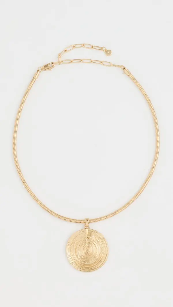 Ettika Statement Swirl Pendant Choker
