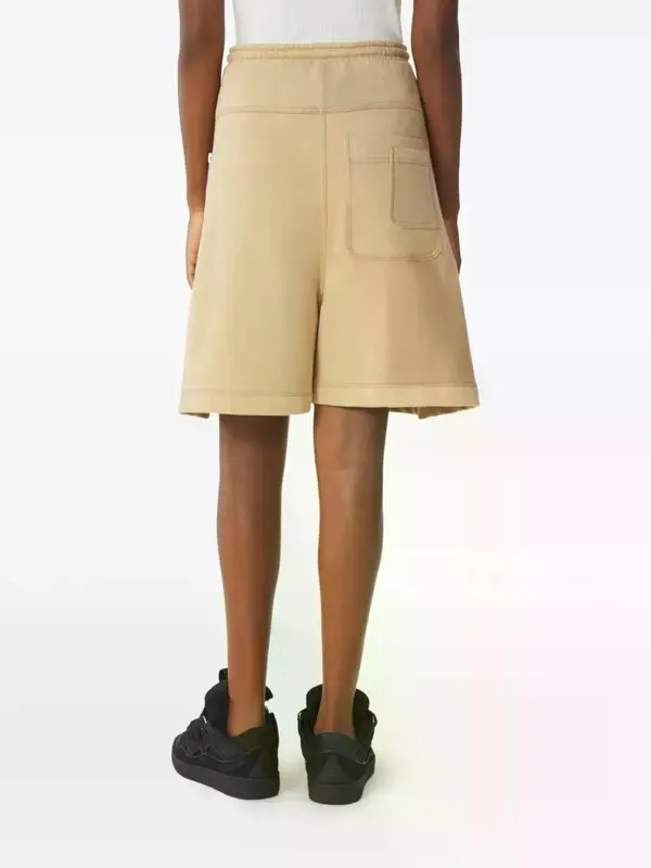 LANVIN Zip Pleated Shorts