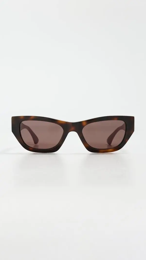 Gucci Web Stripe Cat Eye Sunglasses