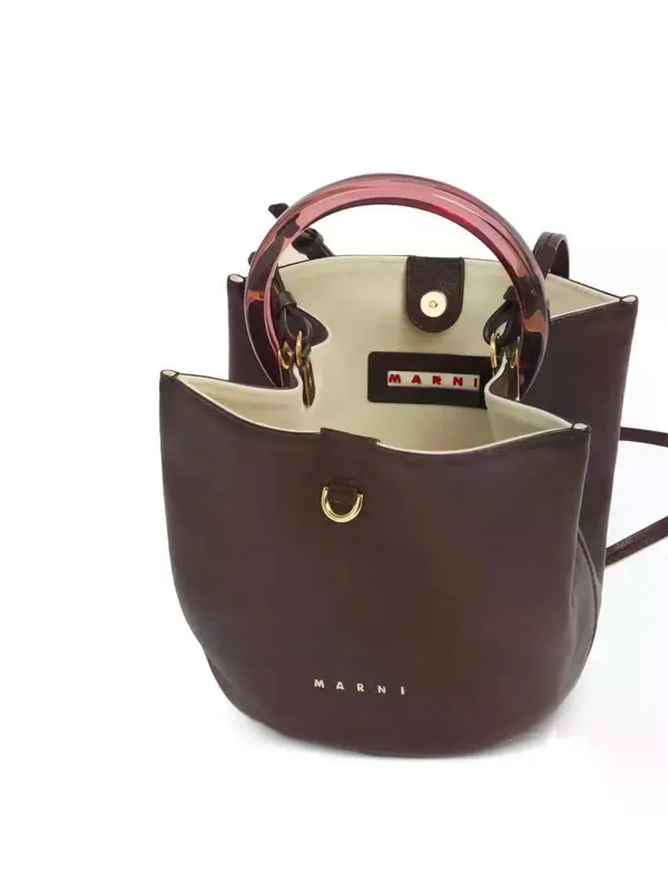 Marni Leather Bucket Bag