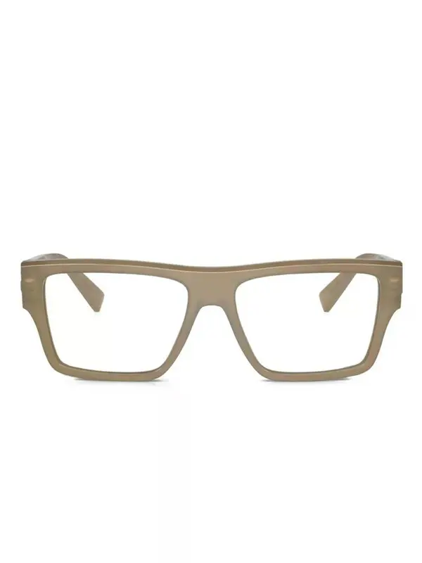 Dolce & Gabbana Rectangle-frame Eyeglasses - Brown