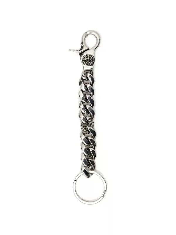 AMAL GUESSOUS Chain Keyring - Silver