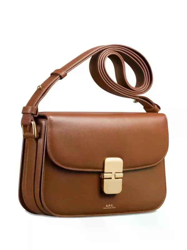 A.p.c. Grace Leather Shoulder Bag