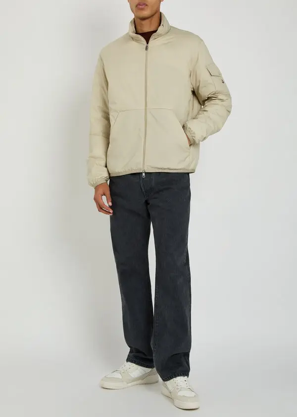 Moncler Padded Shell Jacket - Ecru