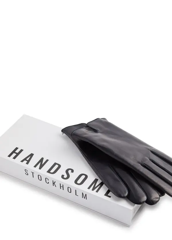HANDSOME STOCKHOLM Essentials Leather Gloves