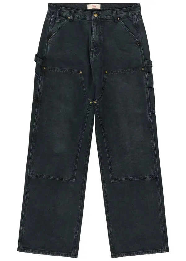 CHERRY LOS ANGELES Panelled Wide-leg Jeans