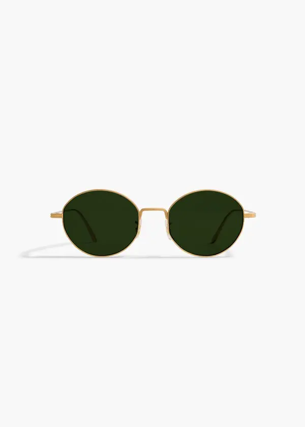 Khaite X Oliver Peoples 1994c Sunglasses - Gold / Green
