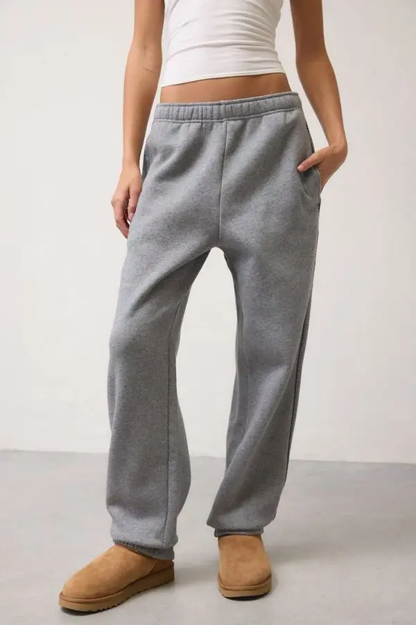 UGG Classic Whipstitch Detail Fleece Jogger Sweatpants