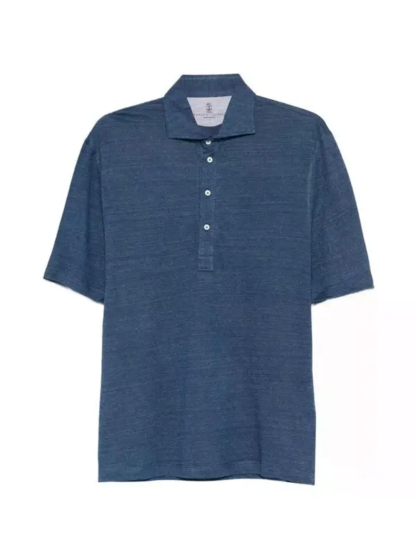 Brunello Cucinelli Buttoned Polo Shirt