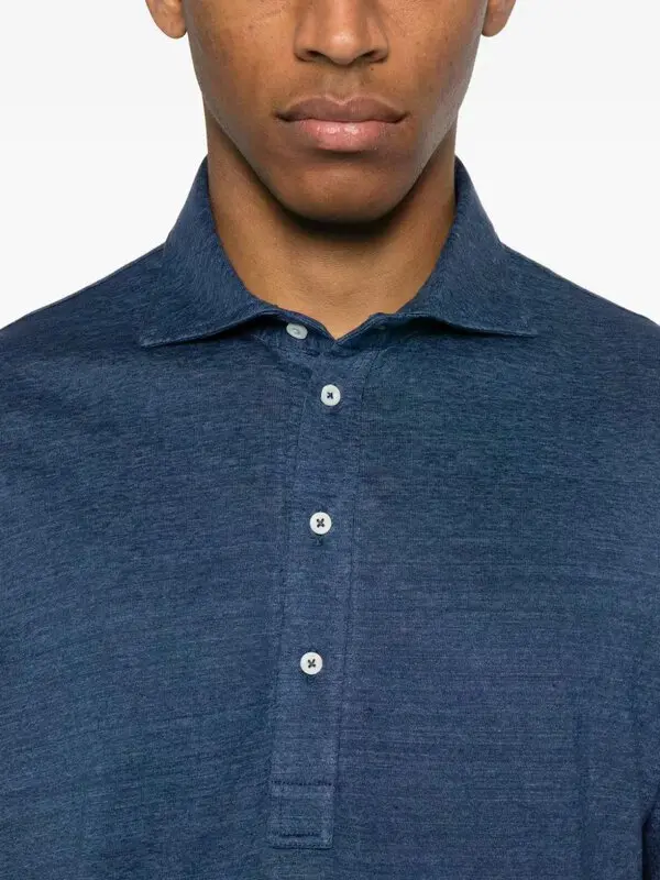 Brunello Cucinelli Buttoned Polo Shirt