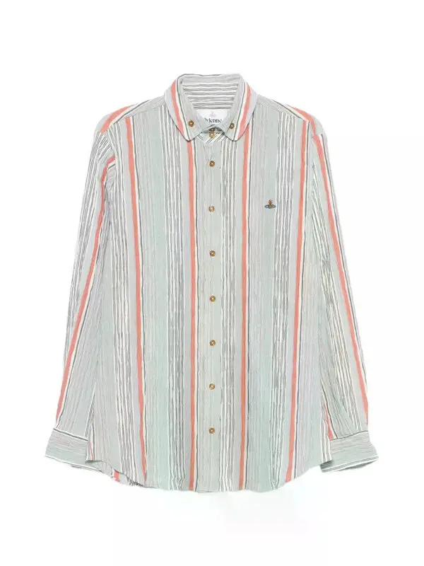VIVIENNE WESTWOOD Krall Striped Orb Shirt