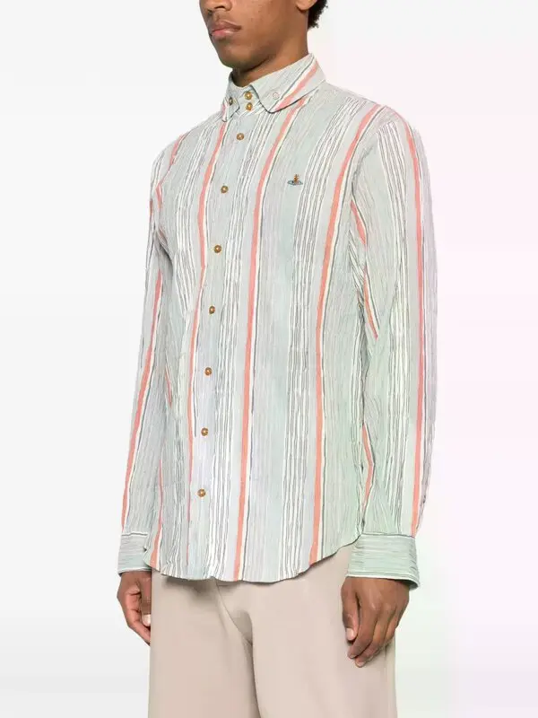 VIVIENNE WESTWOOD Krall Striped Orb Shirt