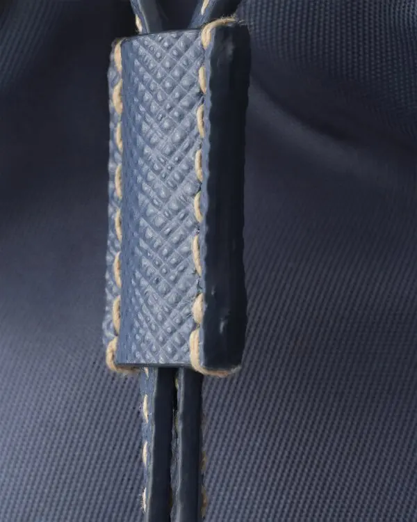 Prada Duet Re-nylon Bucket Bag - Blue
