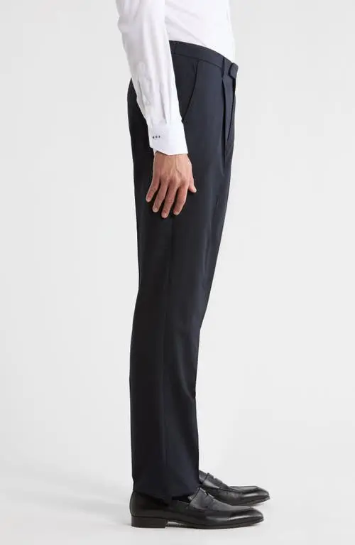 Boglioli Relaxed Pleated Trousers - Navy