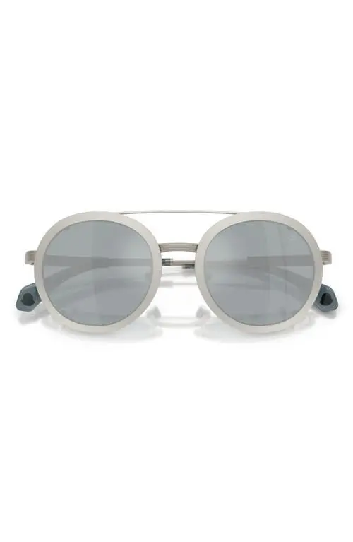 Moncler Suffuse 49mm Round Sunglasses