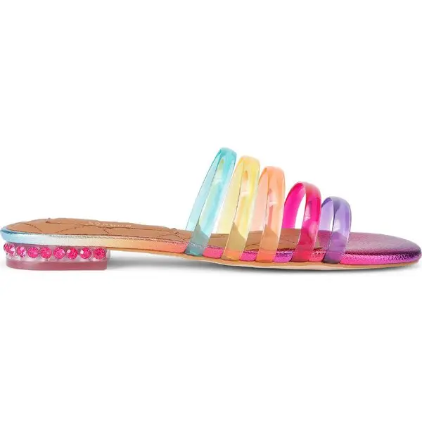 Kurt Geiger Maddison Slide Sandal - Rainbow Multi