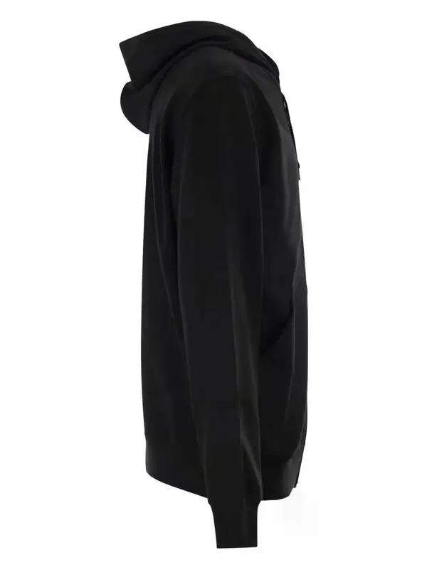 Brunello Cucinelli Zip-fastening Hooded Sweatshirt - Black