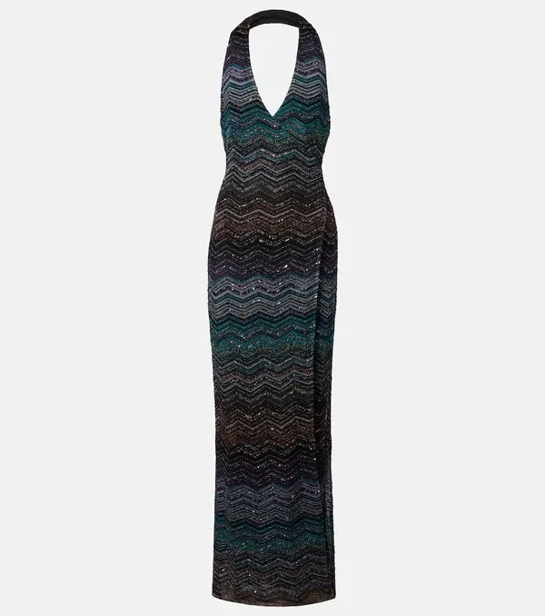 Missoni Sequined Lamé Gown