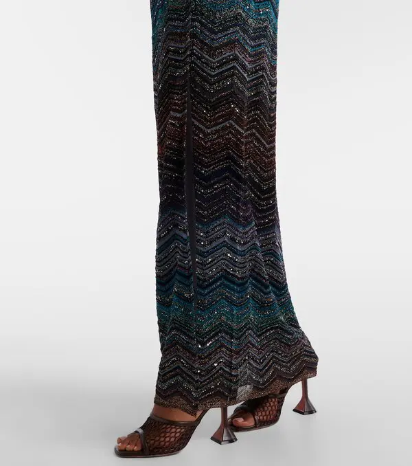 Missoni Sequined Lamé Gown - Multicoloured