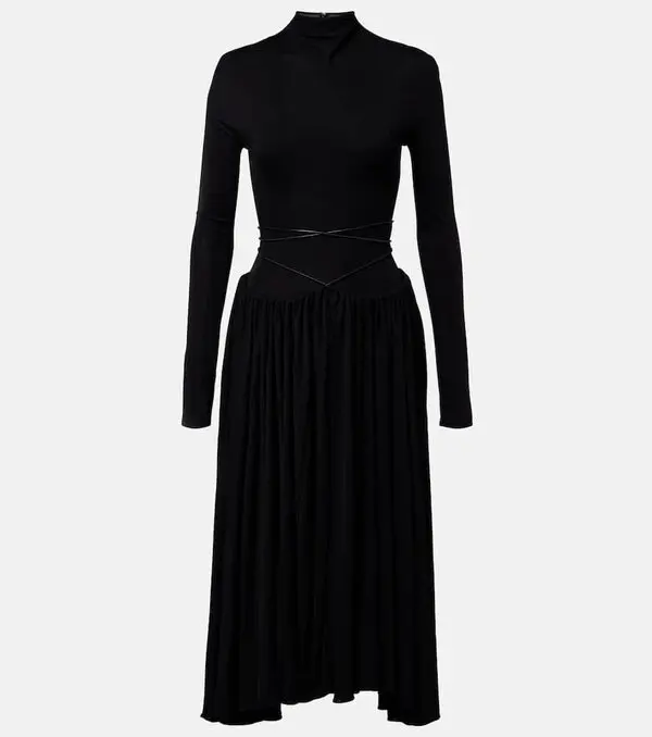 Alaïa Jersey Midi Dress