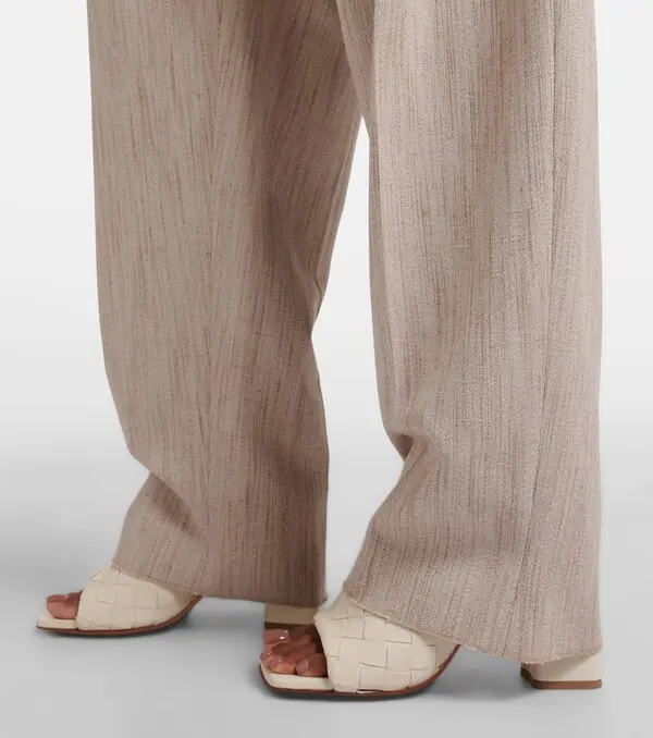 Bottega Veneta Parco 90 Intrecciato Leather Mules