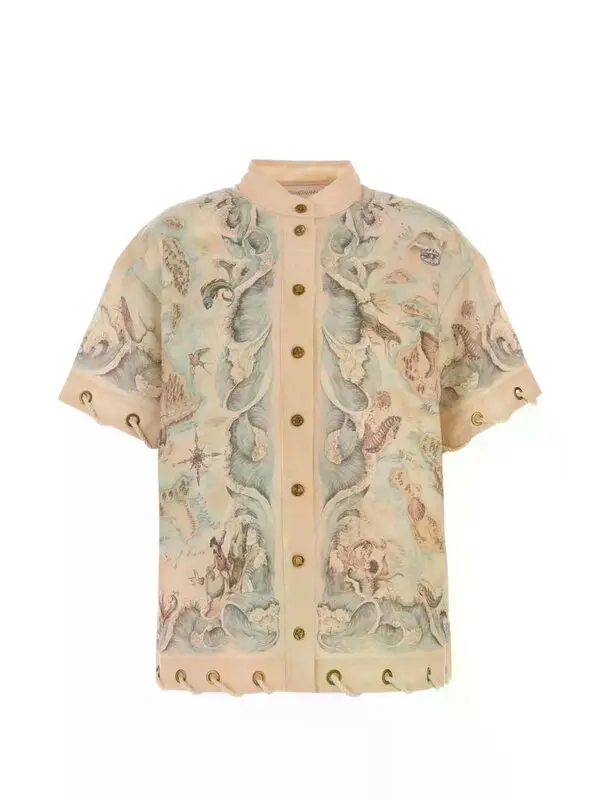 Zimmermann Graphic-pattern Shirt