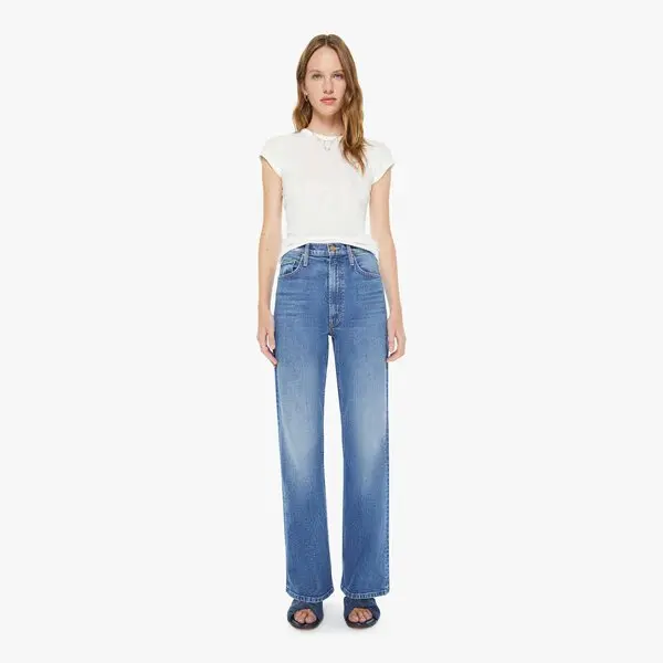 MOTHER High Waisted Bootcut Jeans - Blue