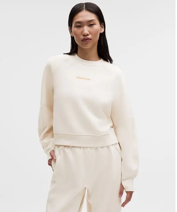 Lululemon Lunar New Year Scuba Oversized Pullover - Light Ivory