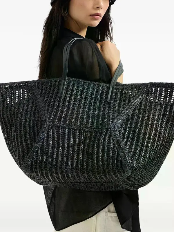 Brunello Cucinelli Raffia Tote Bag
