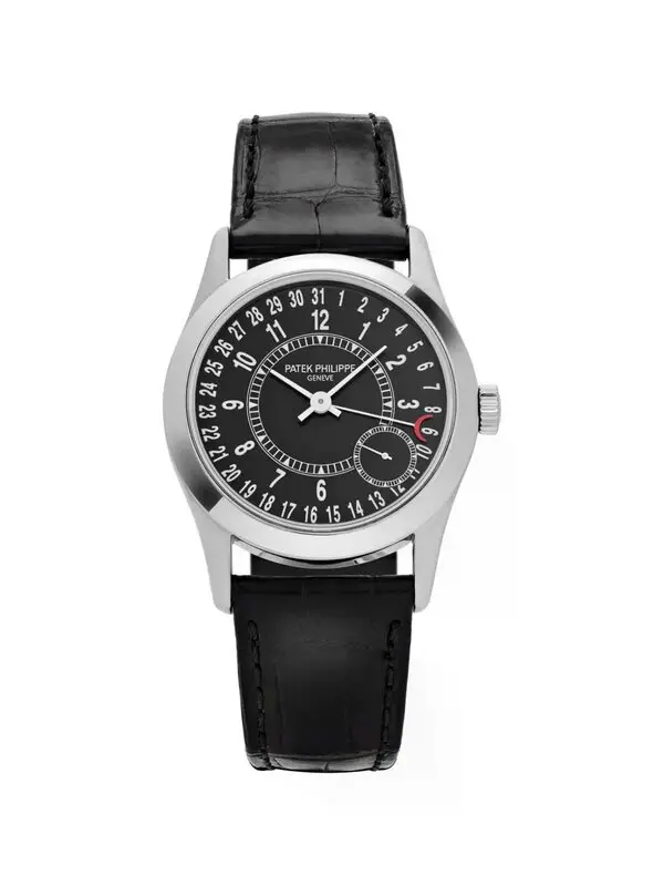 Patek Philippe 2007 Calatrava 6000g-001 37mm Watch - Black