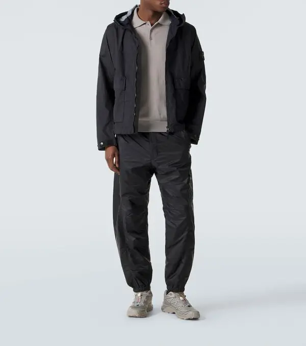 Stone Island Compass Virgin Wool Polo Shirt