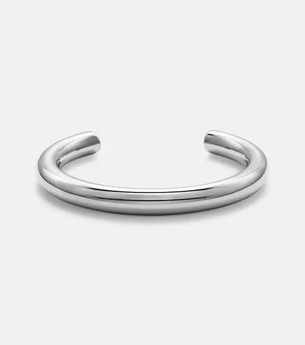 JENNIFER FISHER Natasha Rhodium-plated Cuff Bracelet - Silver