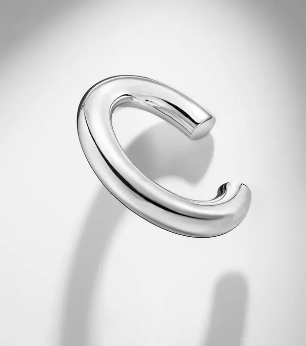 JENNIFER FISHER Jamma Rhodium-plated Cuff Bracelet - Silver