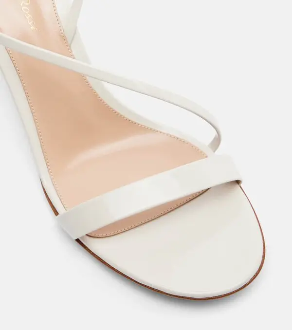 GIANVITO ROSSI Manhattan Patent Leather Sandals