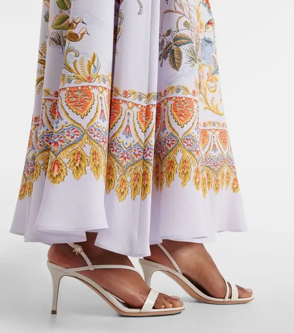 GIANVITO ROSSI Manhattan Patent Leather Sandals