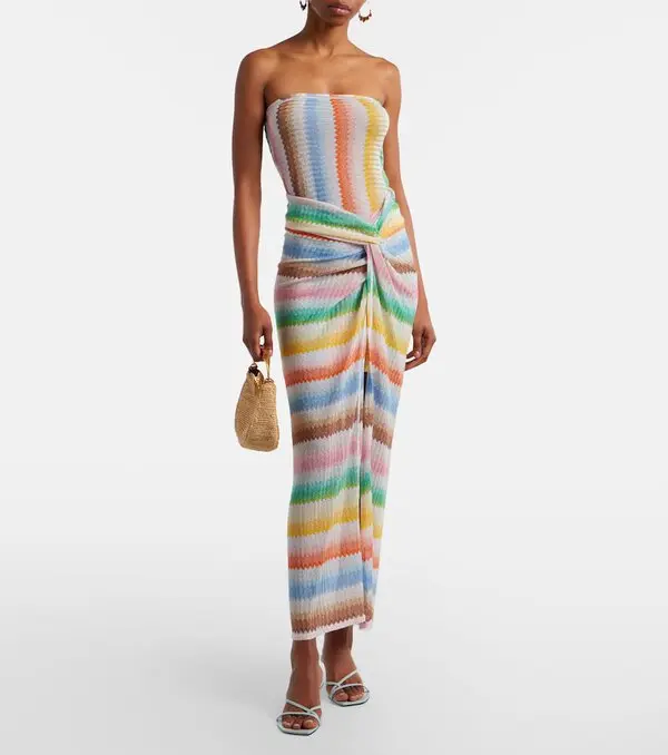Missoni Zigzag Lame Beach Cover-up - Multicoloured