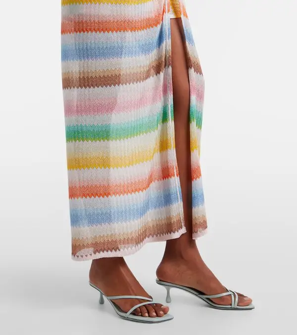 Missoni Zigzag Lame Beach Cover-up - Multicoloured