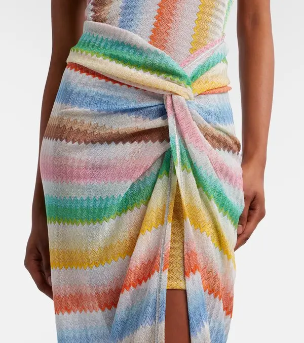 Missoni Zigzag Lame Beach Cover-up - Multicoloured